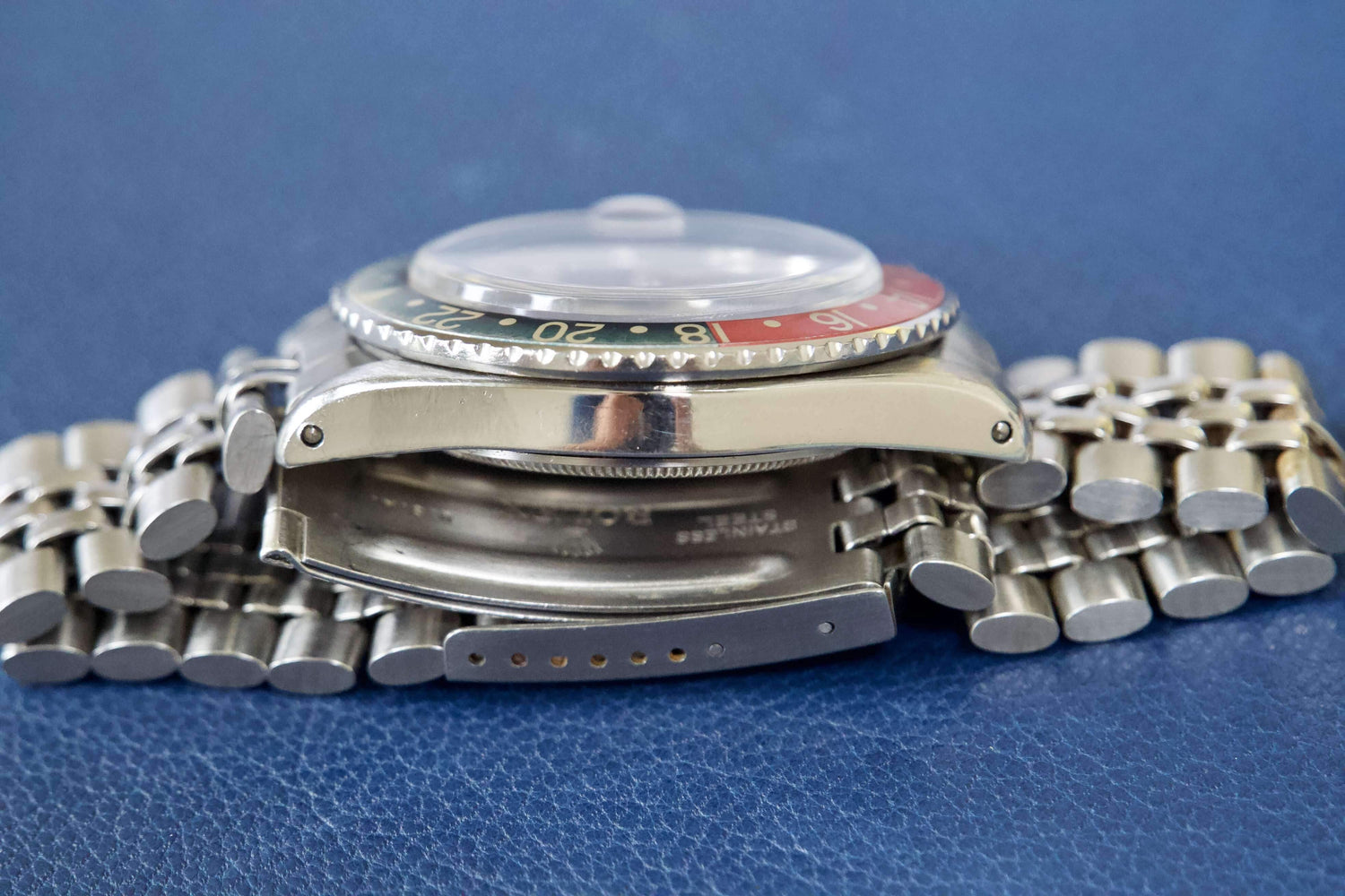 SOLDOUT: Rolex 1675 PEPSI 40MM GMT 1969 Faded Ghost Bezel USA Jubilee ...