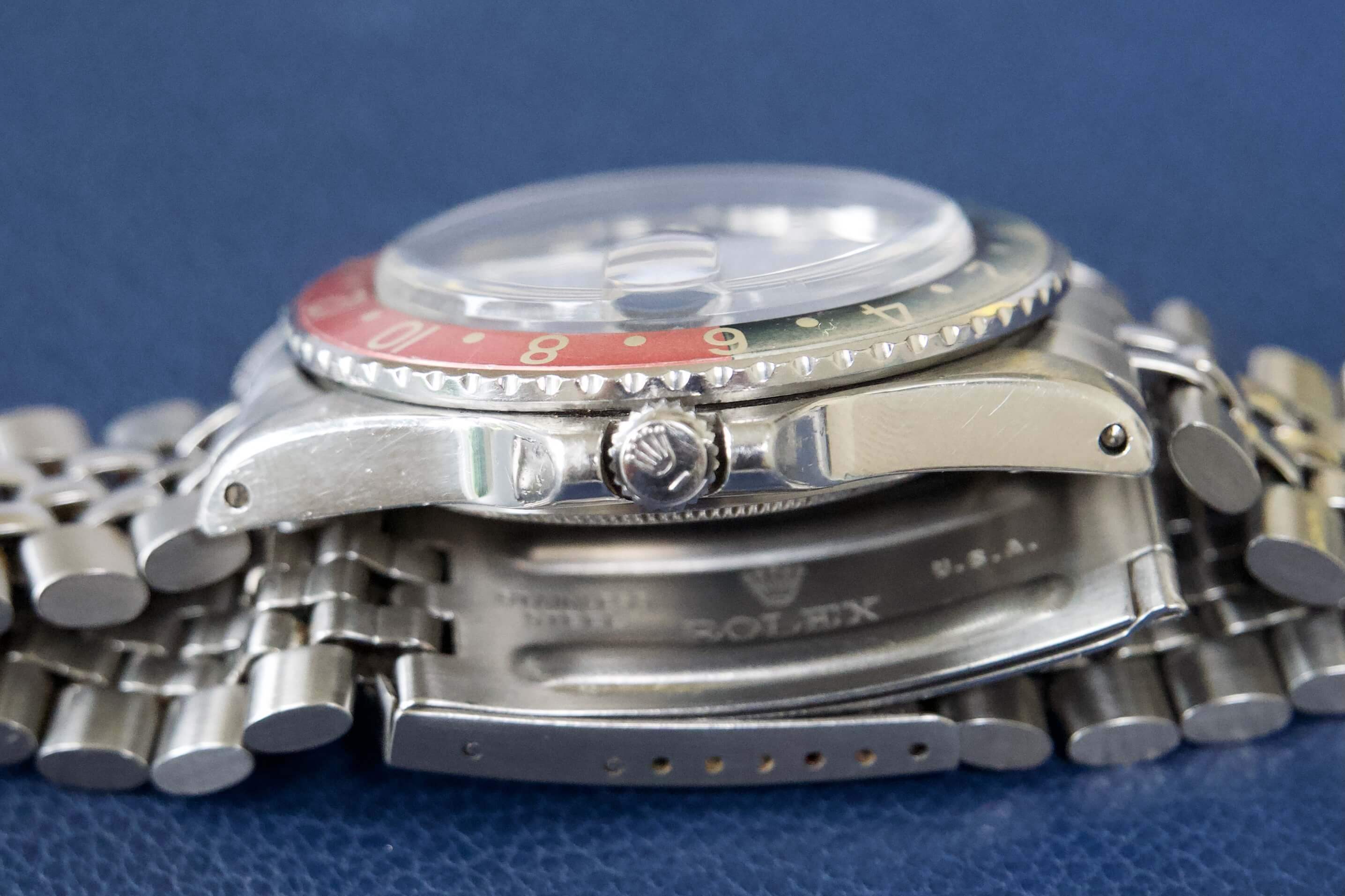 SOLDOUT: Rolex 1675 PEPSI 40MM GMT 1969 Faded Ghost Bezel USA Jubilee ...